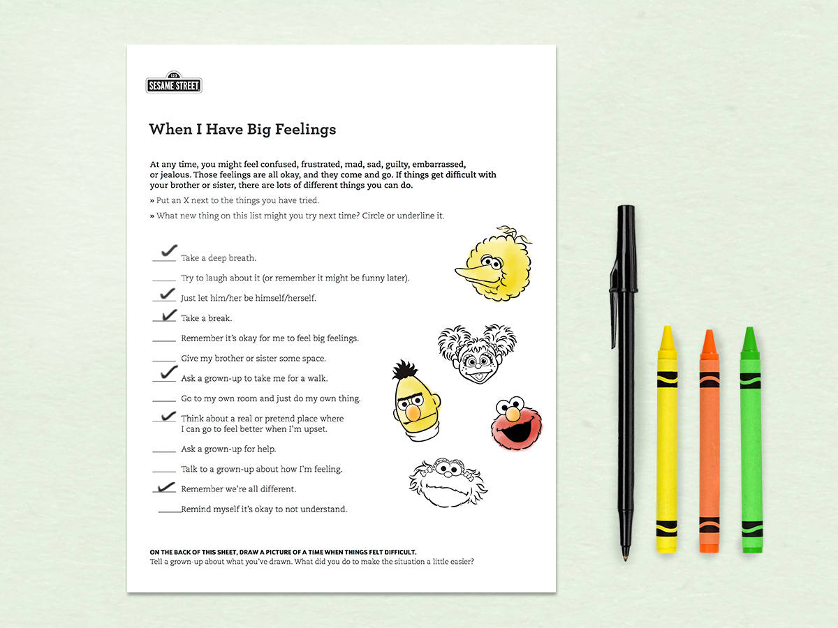Handling Sibling Conflicts - Sesame Workshop Handling Sibling Conflicts - Sesame Workshop
