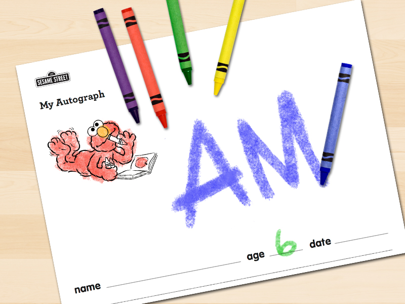 My Autograph - Sesame Workshop
