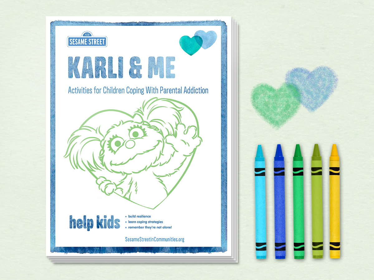 Karli & Me Activity Book - Sesame Workshop