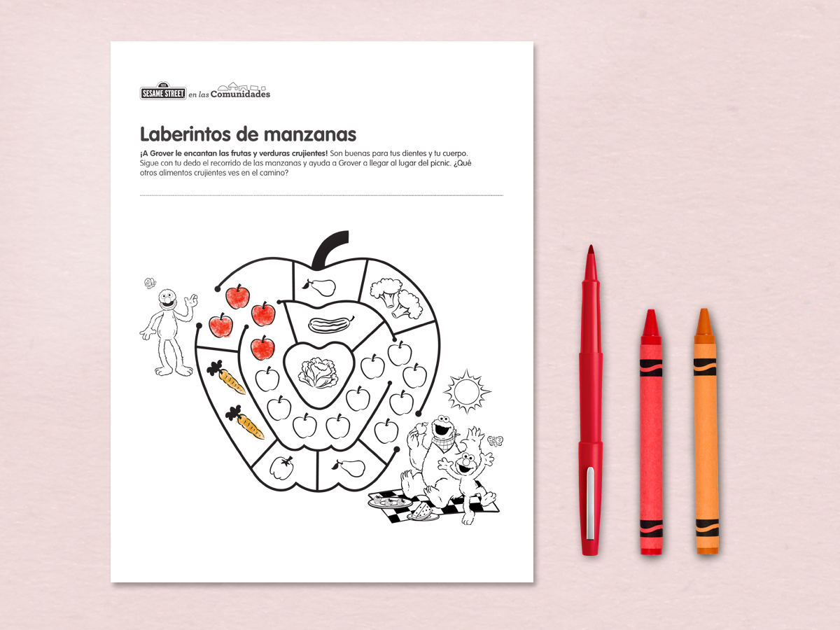 Labirinto De Frutas Actividad De Juegos De Rompecabezas De Laberinto