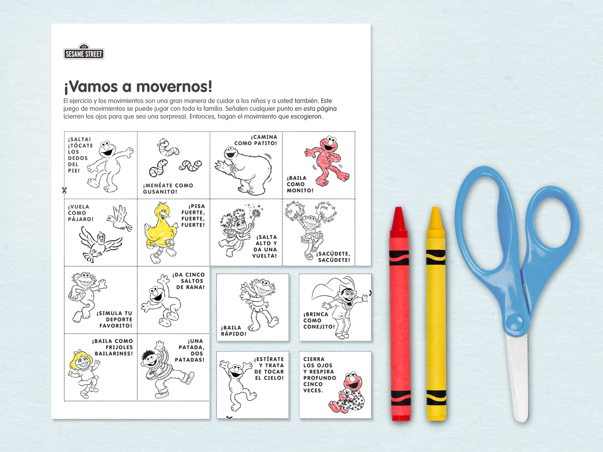 ¡Vamos a movernos! - Sesame Workshop