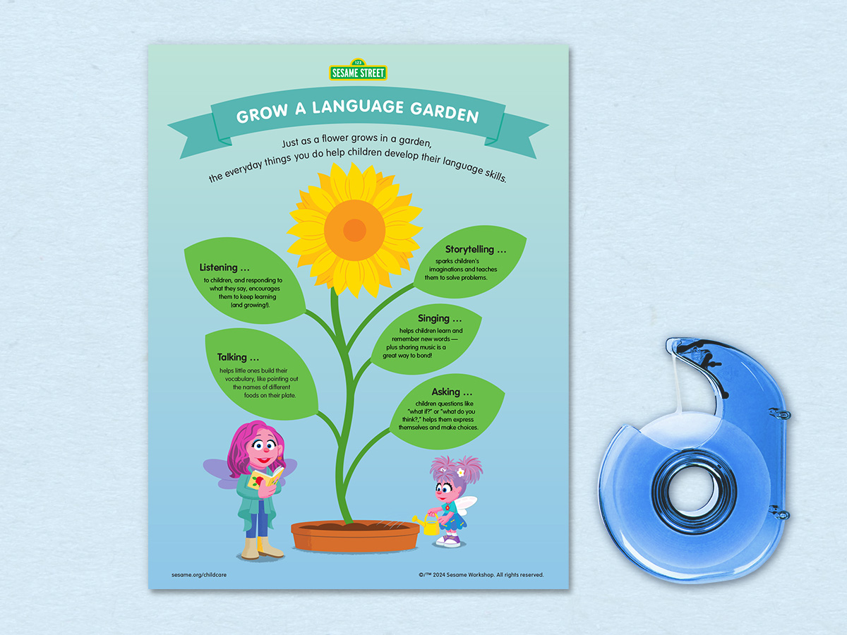 Growing a Language Garden: Everyday Language Development - Sesame Workshop